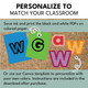 Customizable Bulletin Board Letters Canva Template