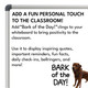 Bark of the Day Whiteboard Clings