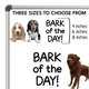 Bark of the Day Whiteboard Clings