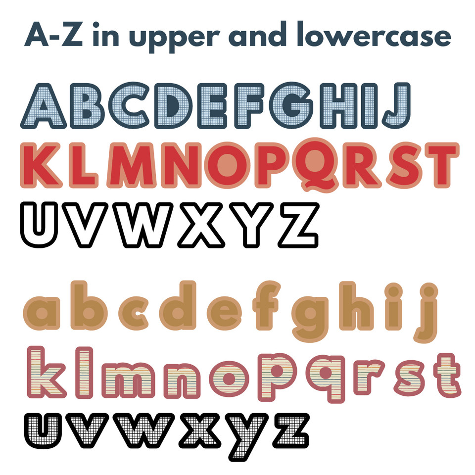 Customizable Bulletin Board Letters Canva Template