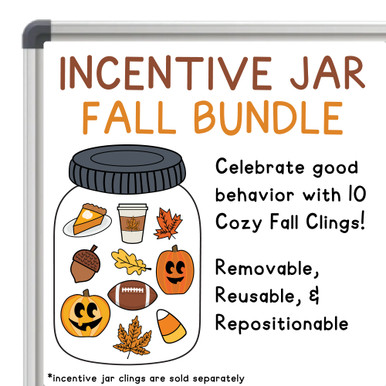 Incentive Jar Clings - Fall Bundle
