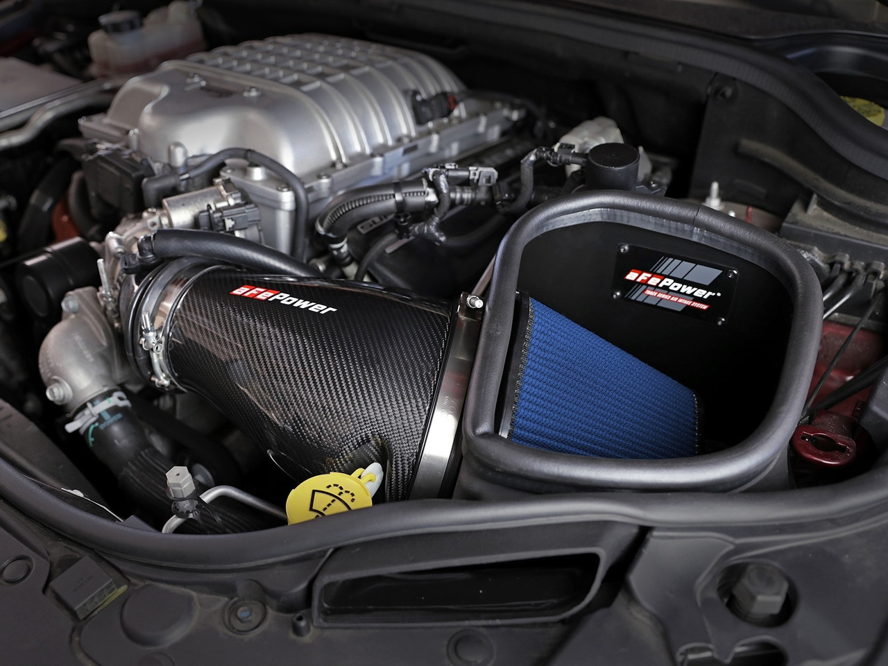 AFE Track Series Carbon Fiber Cold Air Intake System Trackhawk/SRT ...