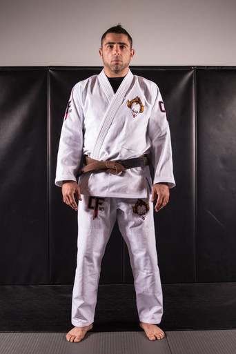 JITS THE GRAPPLING CLOWN White Pearl Weave Gi - Continuous Flow BJJ