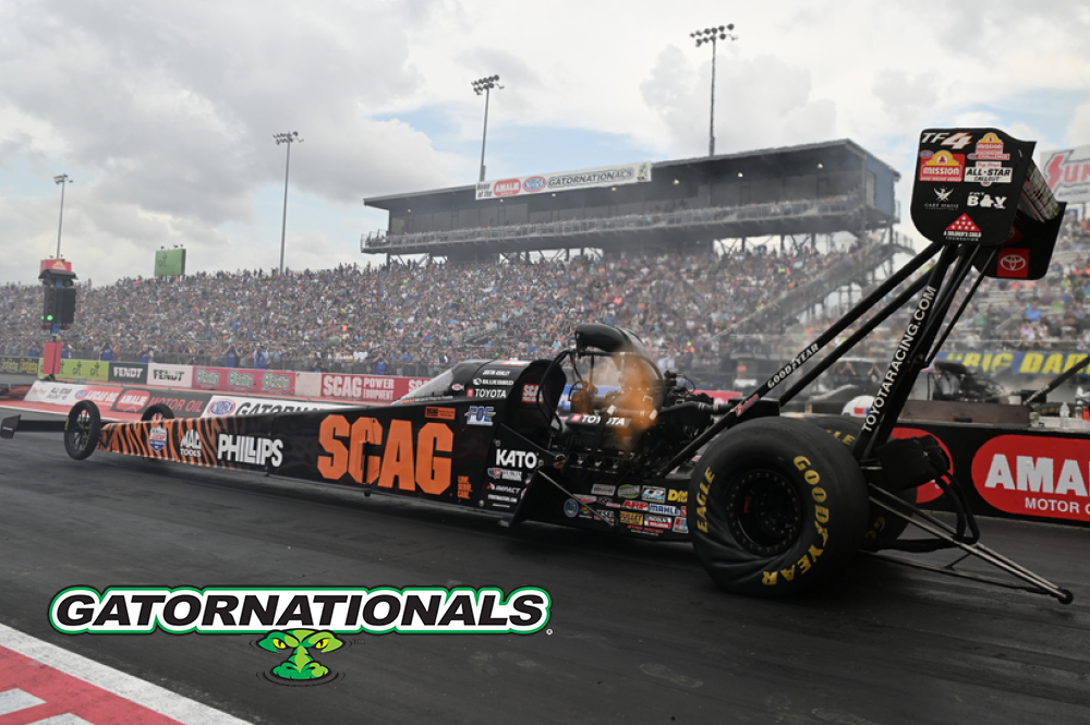Justin Ashley Leads Scag Racing with NHRA Gatornationals Quarterfinal ...