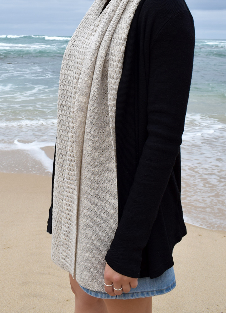 Textured Merino Wool Wrap | Sheep-ish