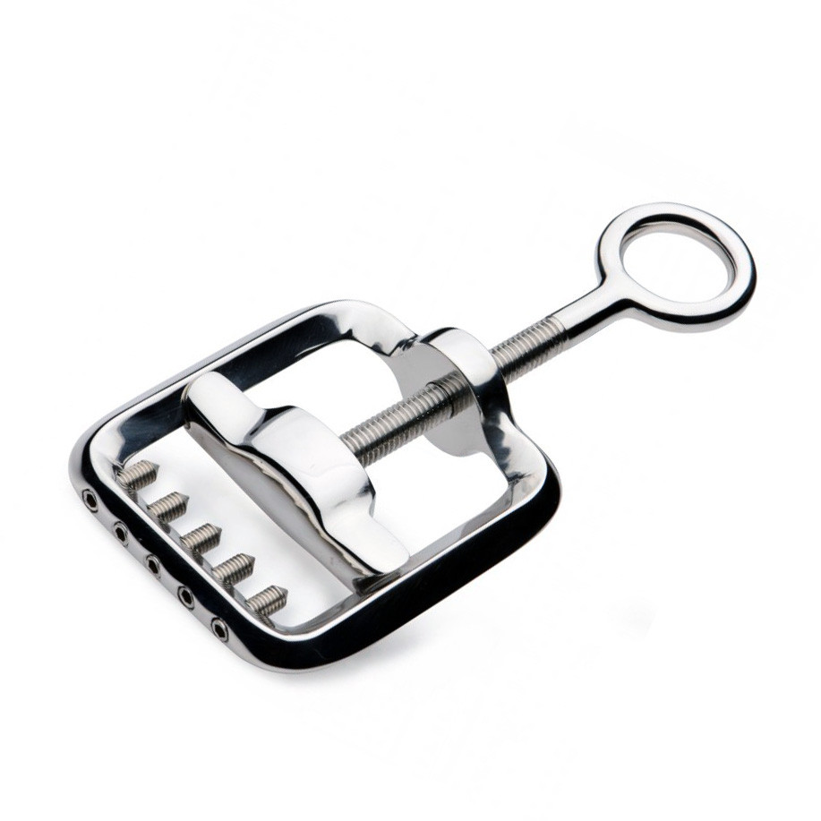 Buy Stainless Steel Adjustable Spiked CBT Ball Stretcher & Crusher - XR ...