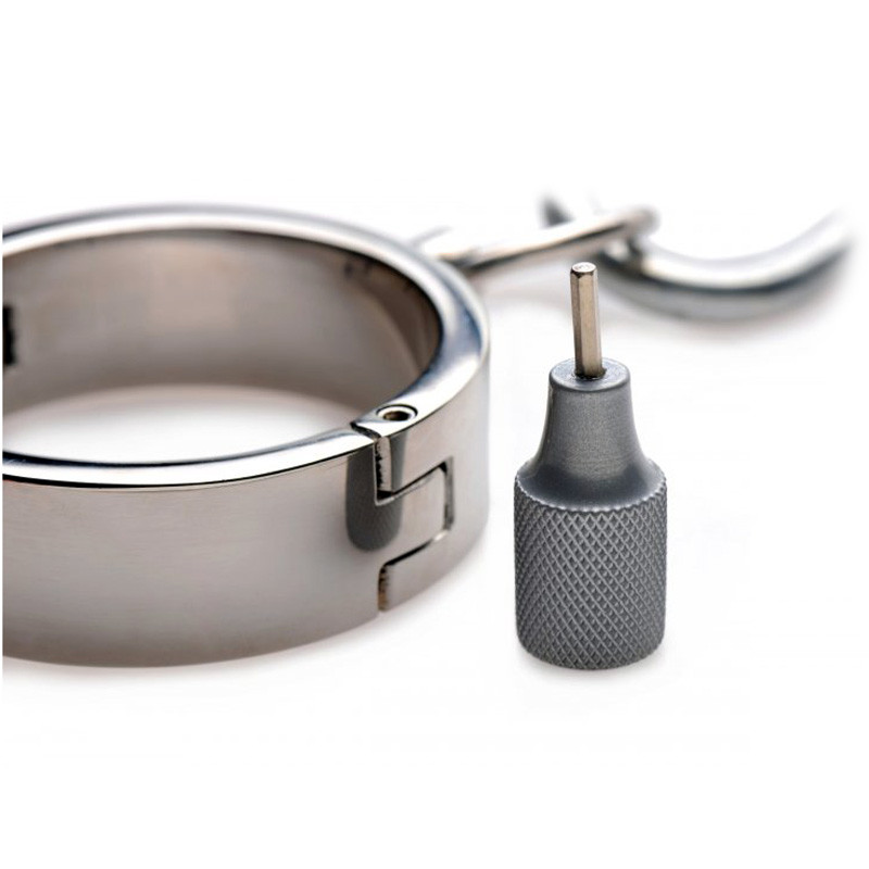 Buy the Stainless Steel Yoke with Locking Collar & Cuffs Restraint Set ...