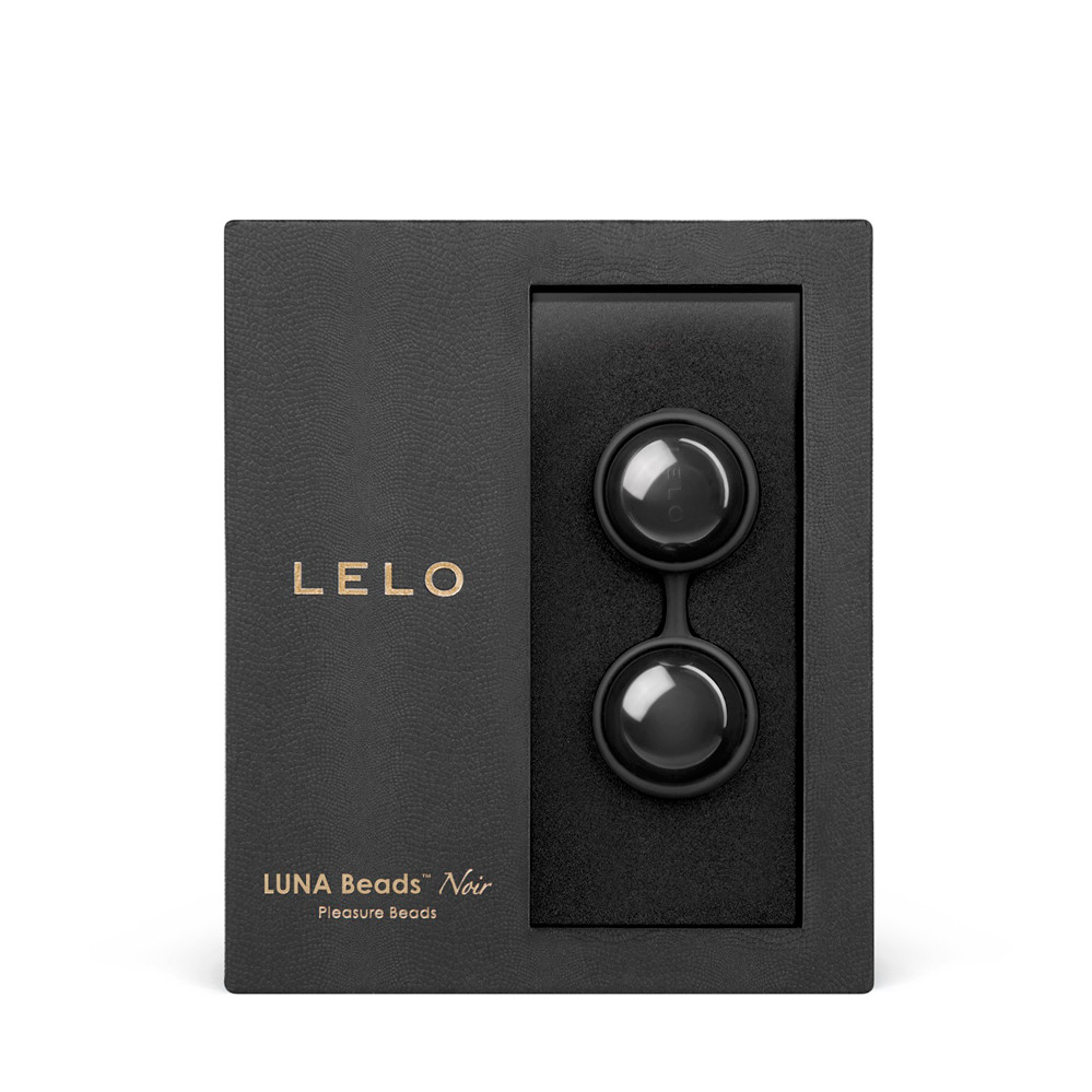 Buy the LUNA Beads Noir Classic Kegel Exercise duotone ben wa Ball ...