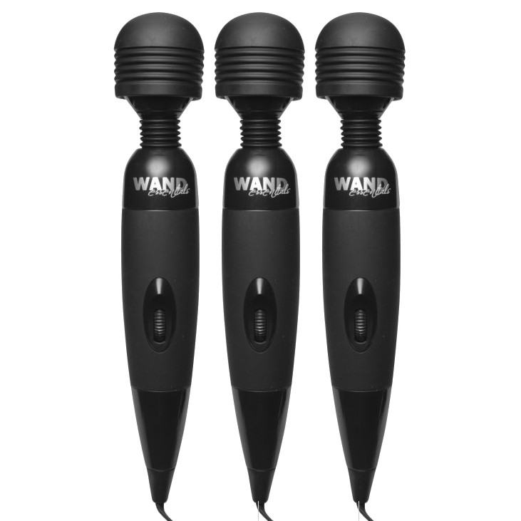 Wand Essentials Trio Love Cushion with 3 Wand Massagers & Rabbit ...
