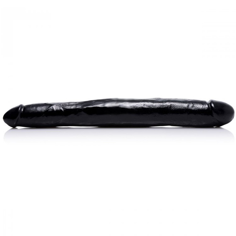 SexFlesh Realistic 17.5 inch Double Dong Black - Dallas Novelty ...