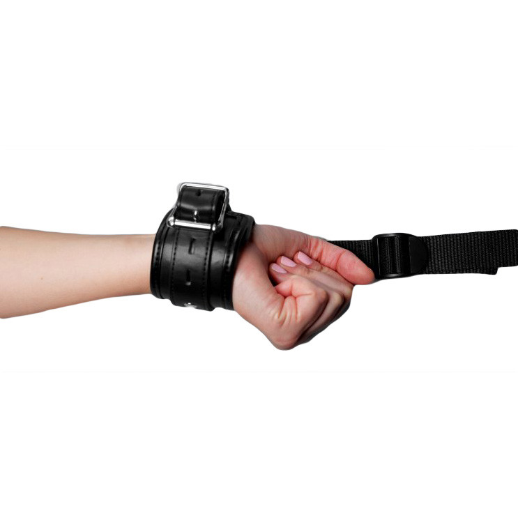 Strict Deluxe Faux Leather Bed Restraint Kit - Dallas Novelty - Online ...