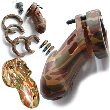 Cb X Cb 6000 Male Chastity Device Designer Series Camo Dallas Novelty