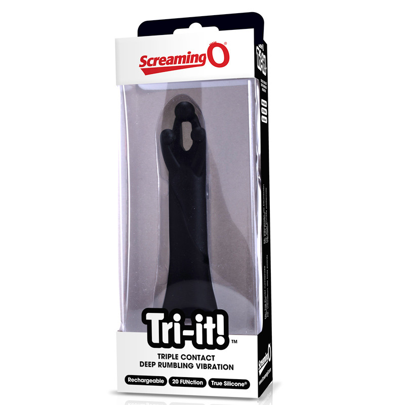 Buy the Tri-It 20-FUNction Triple Contact Rechargeable Silicone ...