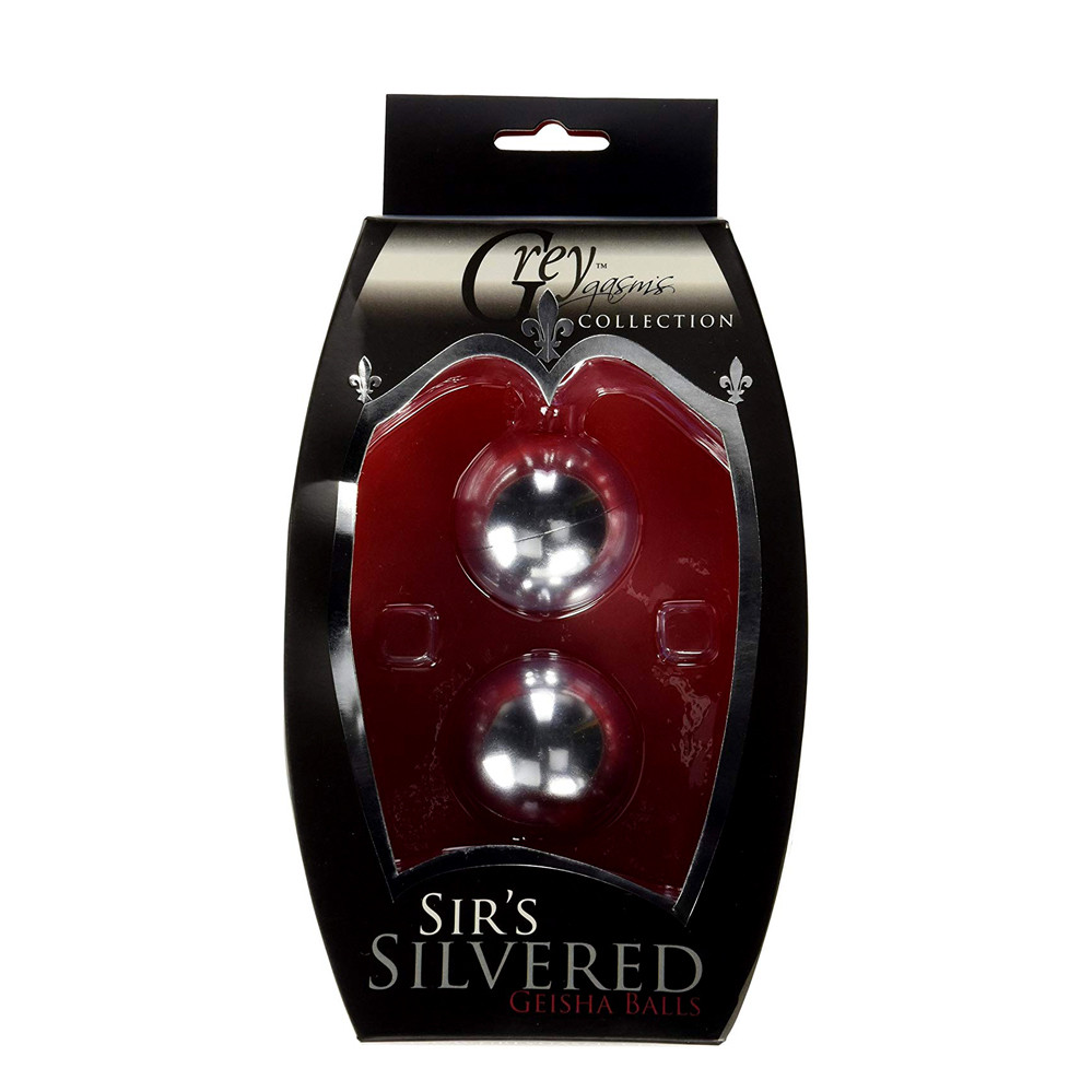 Buy the Sirs Silvered Large 1.3 inch Internally Weighted Geisha Kegel ...