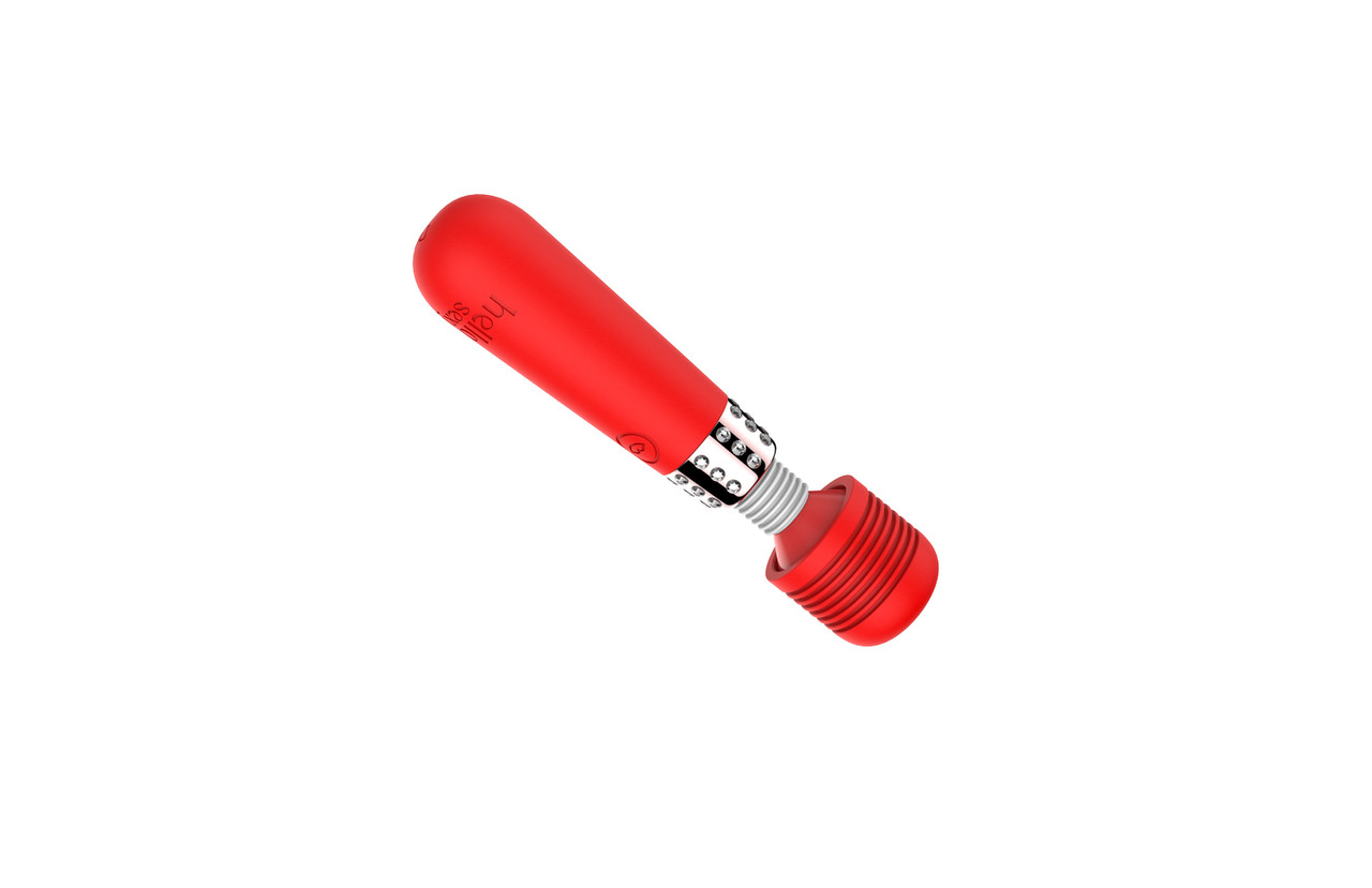 Hello Sexy Bling Bling Tiger Lily Mini Wand Vibrator Dallas Novelty Online Sex Toys Retailer