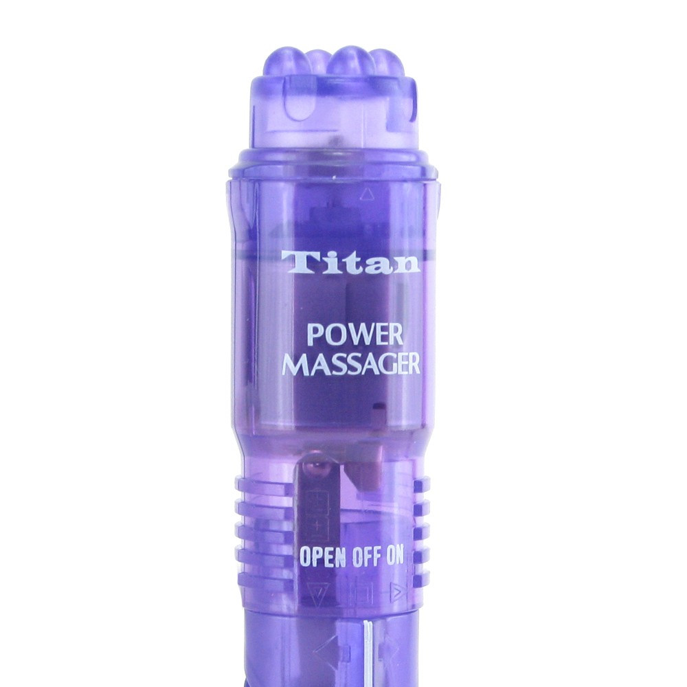 Vibratex Travel Series Titan Rocket Massager Purple - Dallas Novelty ...