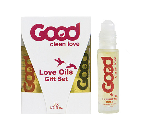 Good Clean Love Oils Rollerball Gift Set Sampler 3-Pack - Dallas ...