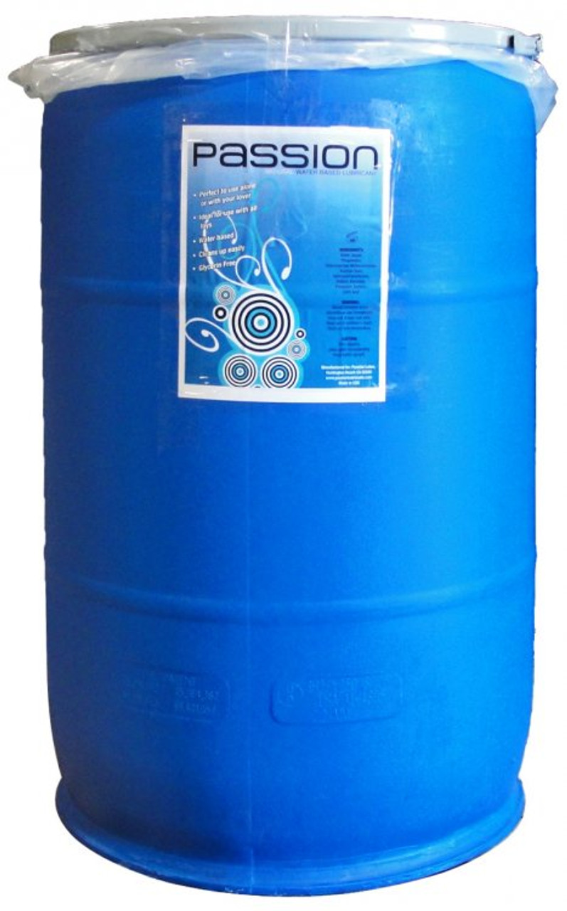Passion Natural Water Based Lubricant 55 Gallon Drum With Pump Dallas