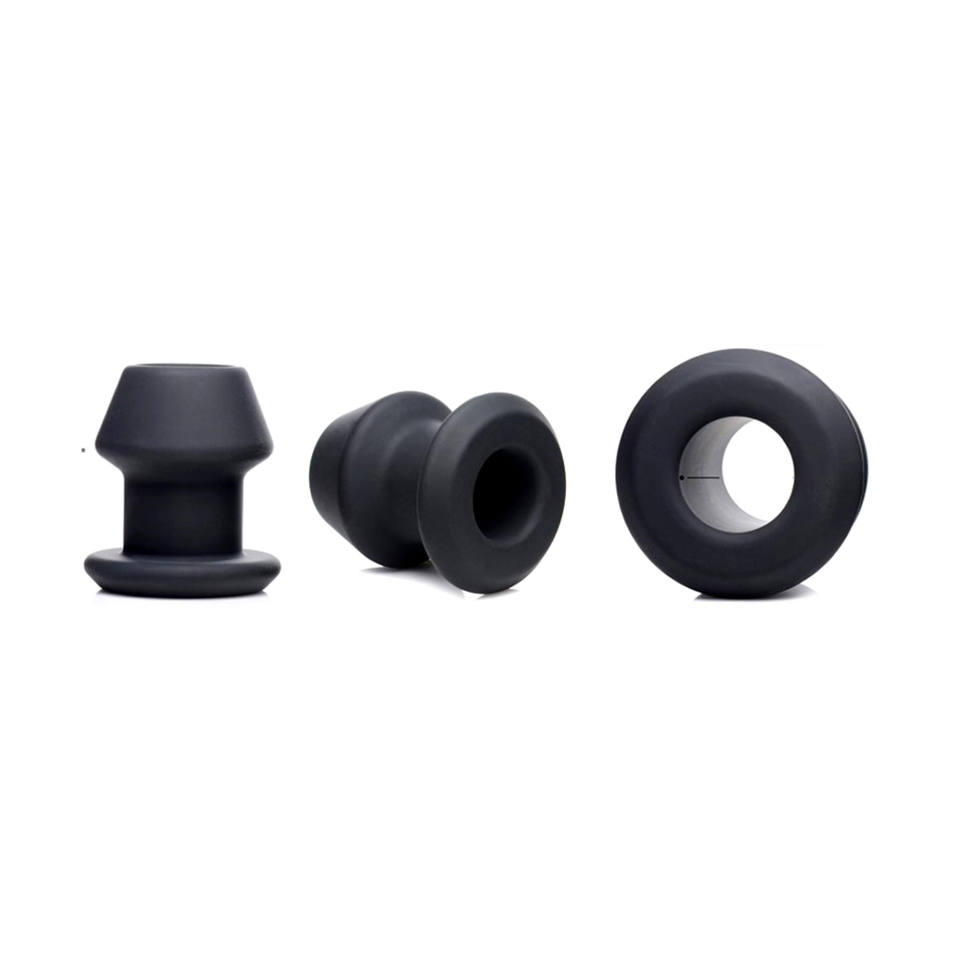 Buy The Anal Fantasy Elite Glass Gaper Collection Mega Anal Tunnel Plug
