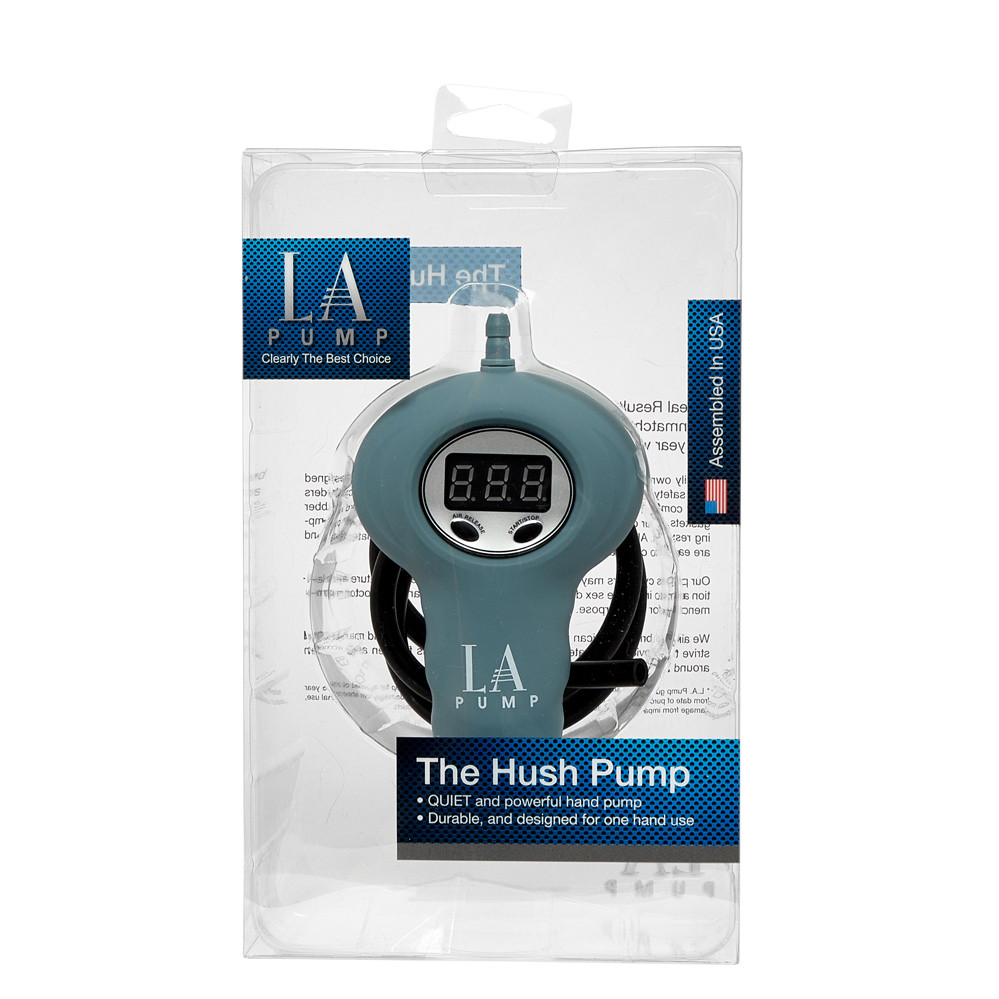 Buy the Hush Pump Portable Digital Electric Hand Pump with Hose ...