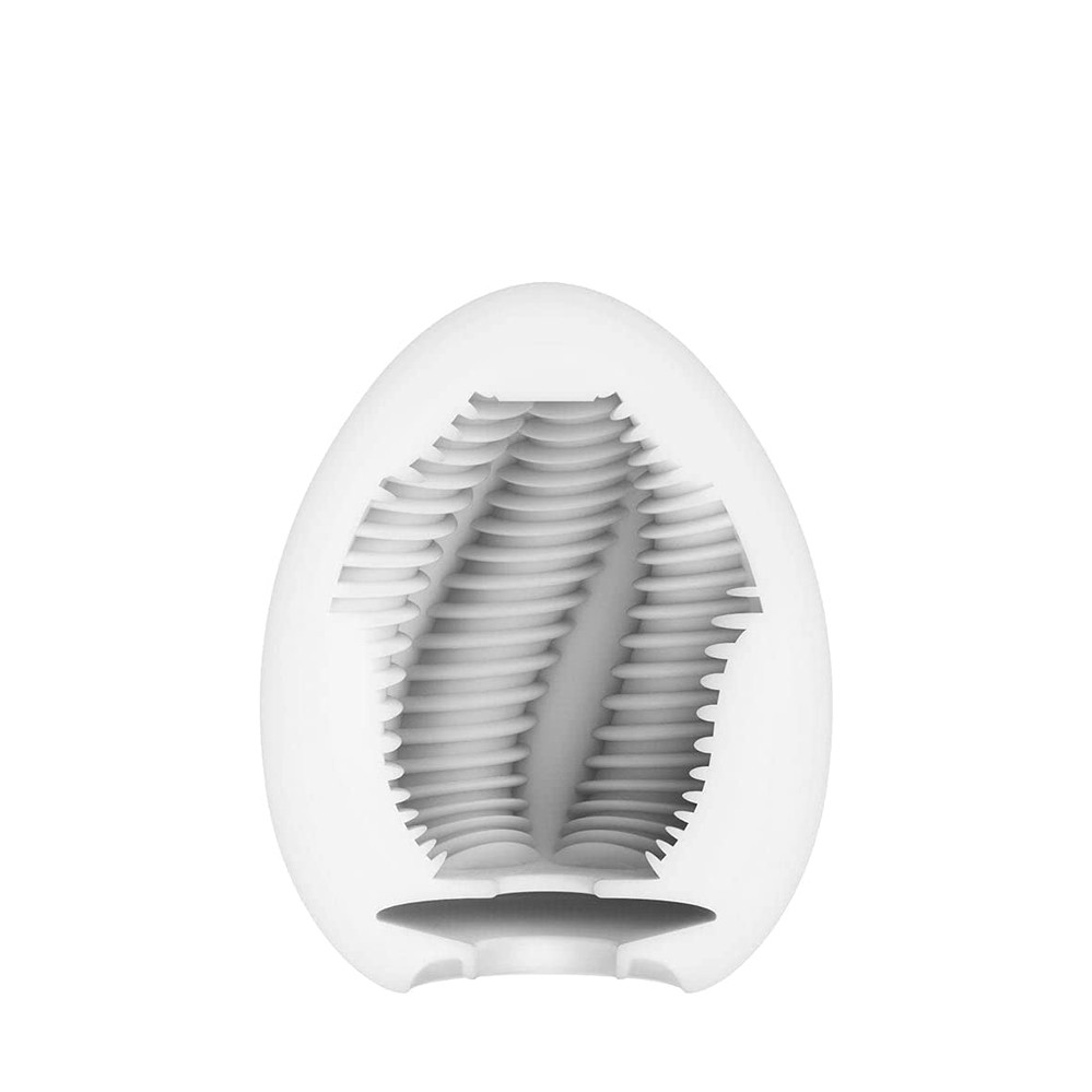 Buy the Easy Ona Cap Egg Tube Stroker Male Masturbator with water-based ...