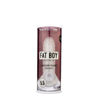 Buy the Fat Boy Checker Plate Medium 5.5 inch Penis Extender Sheath in ...