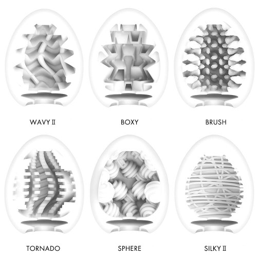Buy the Easy Ona-Cap Eggs New Standard Variety 6-Pack Stroker Male ...