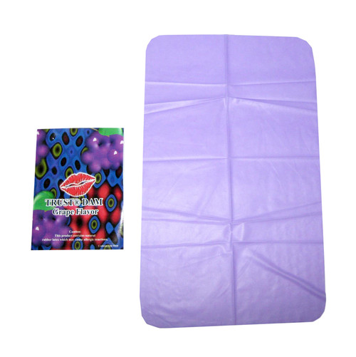 Buy The Trust Dam Flavored Latex Dental Dam Assorted Flavor 5 Pack