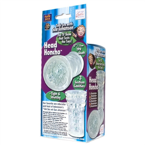 Buy the Talk Sex with Sue Johanson Toy Collection Head Honcho Clear ...
