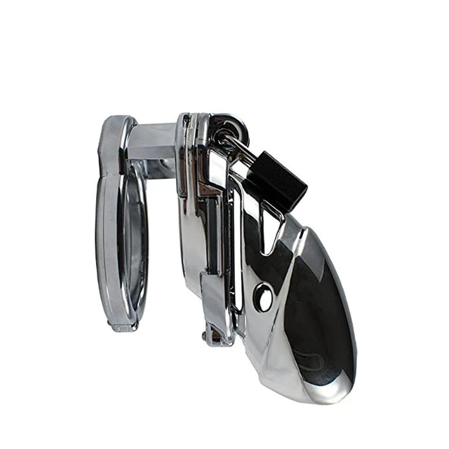 Buy the The Vice Standard Inescapable Male Chastity Device Cock Cage in ...