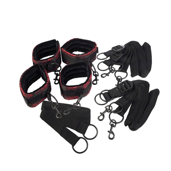 Buy the Black Label Bed Buckler Tether & Cuff Restraint System Fluffy ...