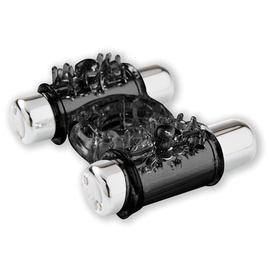 NU Sensuelle Double Action Cockring with Dual 7-Function Rechargeable ...