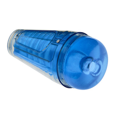 Buy the Main Squeeze Optix Crystal Clear Blue Variable Pressure ...