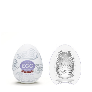 Buy the Easy Ona Cap Egg Cloudy Stroker Male Masturbator with water ...