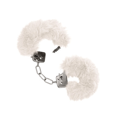 Buy the Ultra Fluffy Furry Handcuffs in White - CalExotics Cal Exotics ...