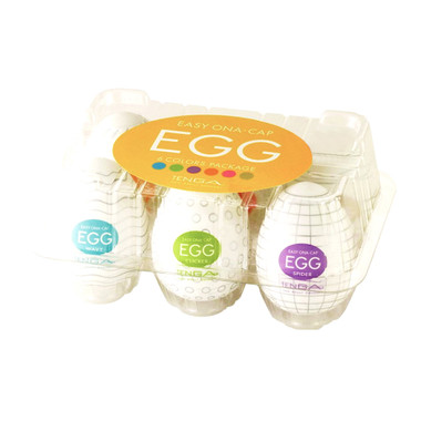 Buy the Easy Ona-Cap Eggs Standard Original Variety 6-Pack Stroker Male ...