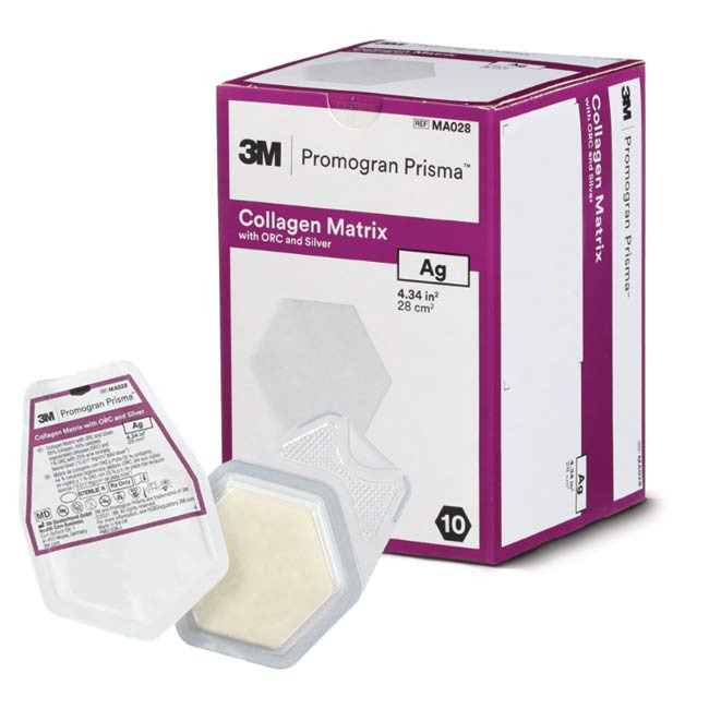 3M Promogran Prisma Silver Collagen Matrix - Wound Dressing
