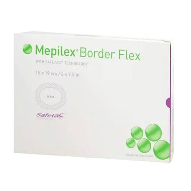 Mepilex Border Flex - Self-Adherent Soft Silicone Foam Dressing