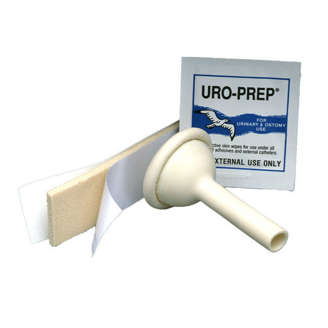 Urocare Uro-Cath - Male External Catheter with Double Sided Foam Strip ...