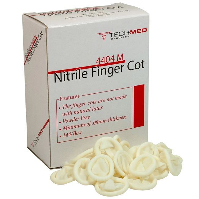 Tech Med - Nitrile Finger Cots
