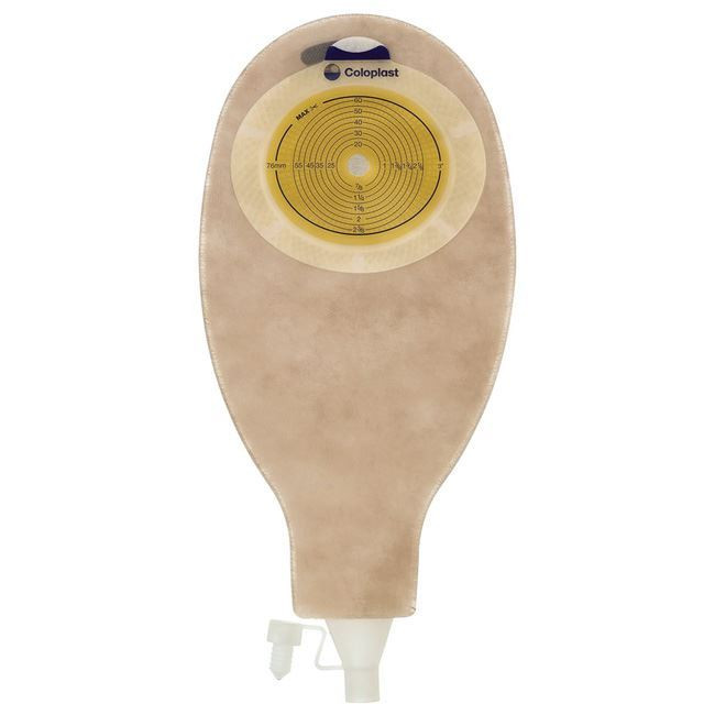 Coloplast SenSura - Flat 1-Piece Ostomy Bag (Cut to Fit - Maxi with ...
