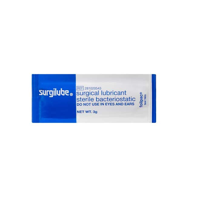 Surgilube Surgical Lubricant Packets - Sterile, Water-Soluble ...