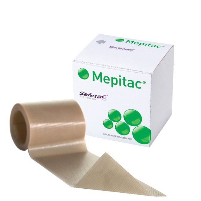 Molnlycke Mepitac - Soft Silicone Tape