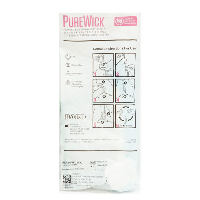 PureWick Female External Catheters