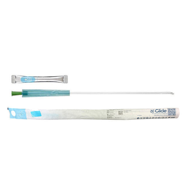 Bard Tiemann - 16" Red Rubber Coude Catheter
