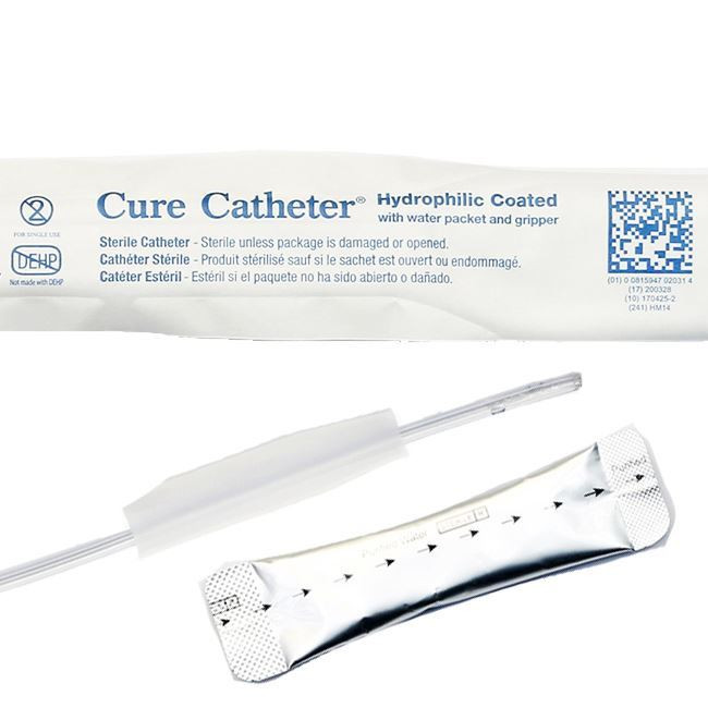 Cure - 16" Coude Catheter