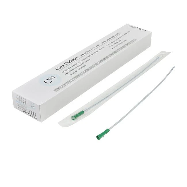 Cure Ultra - 16" Pre-Lubricated Coude Catheter