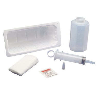 KenGuard Foley Catheter Irrigation Tray with 60cc Piston Syringe