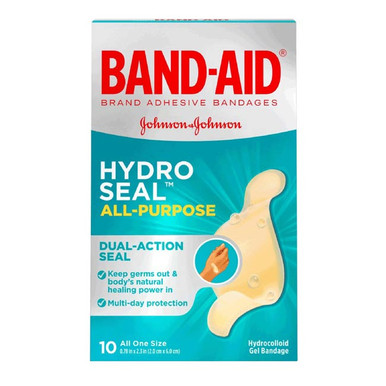 Adhesive Strip Band-Aid® Hydro Seal™ 1.1 X 2.1 Inch Hydrocolloid Gel ...