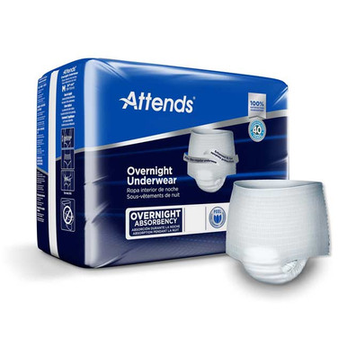 Attends Overnight Pull-On Underwear, Adult Pull Ups